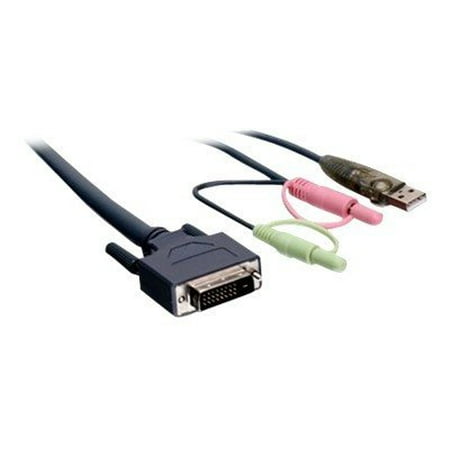 IOGEAR G2L7D02UDTAA - Video / USB / audio cable - TAA Compliant - USB ...