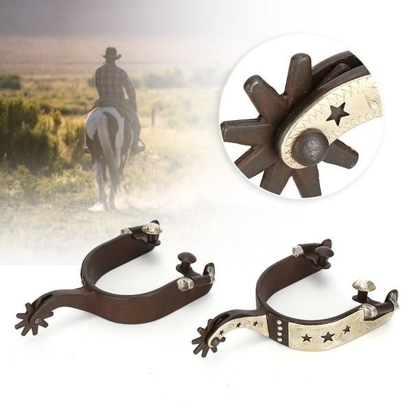 Boot Spurs, Portable Hand Sculpture Elegant Appearance Cowboy Spurs For ...