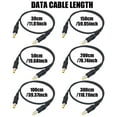 18AWG Straight Head 5.5x2.5mm to 5.5x2.5mm Power Cord, Male to Male ...