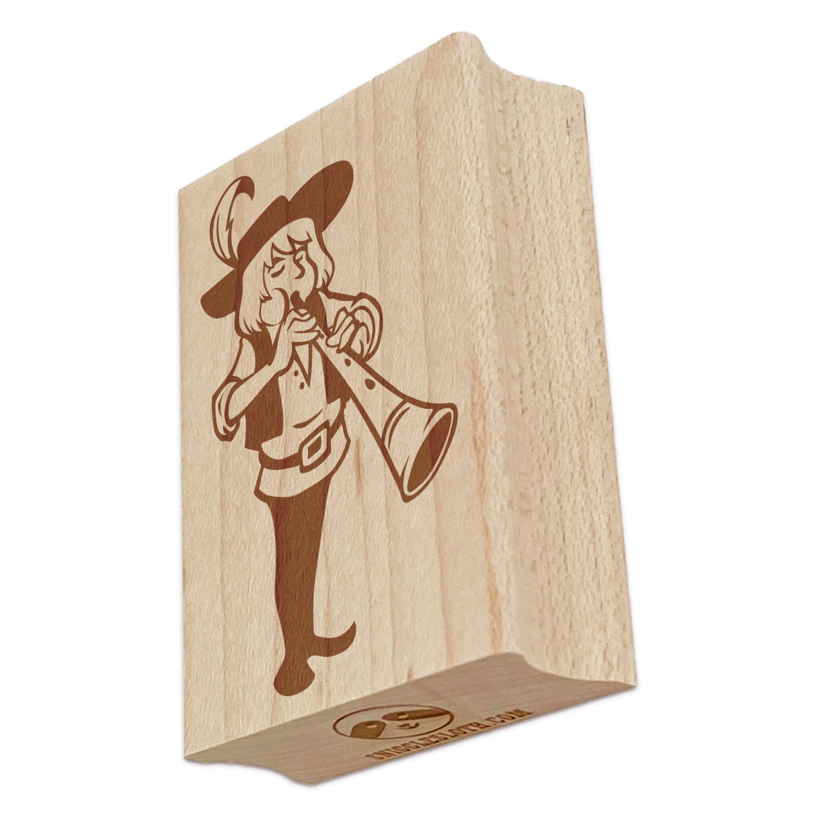 Piper Piping Musician Bard Troubadour 12 Days of Christmas Rectangle ...