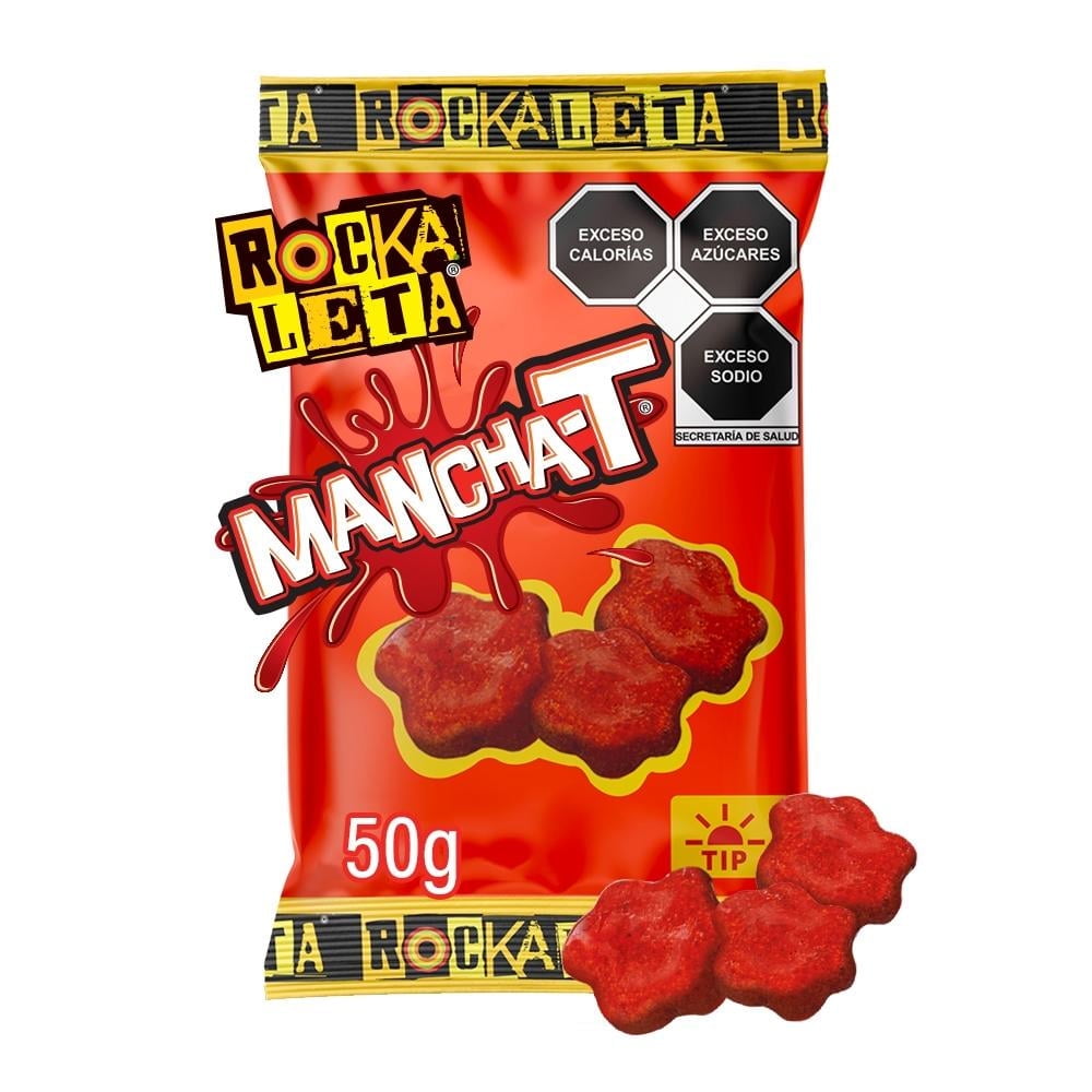Gomitas Sonric's Rockaleta Mancha-T enchiladas sabor piña y mandarina ...