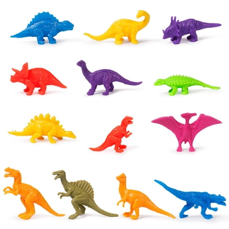 13 Soft Rubber Small Dinosaur Mini Small Dinosaur Toy Children‘s Zoo ...