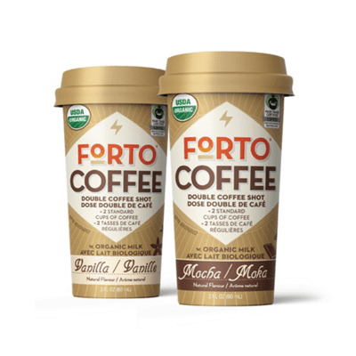 Forto Organic Coffee Shots - 200mg Caffeine (6 units Variety Pack ...