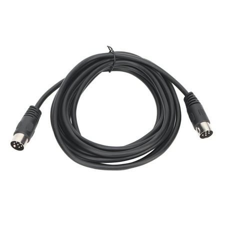 6 Pin DIN Cable, Male To Male Plug And Play Sound Signal Connection ...