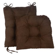 Sweet Home Collection 2 Piece Tufted Non Slip Rocking Chair Cushion Set ...