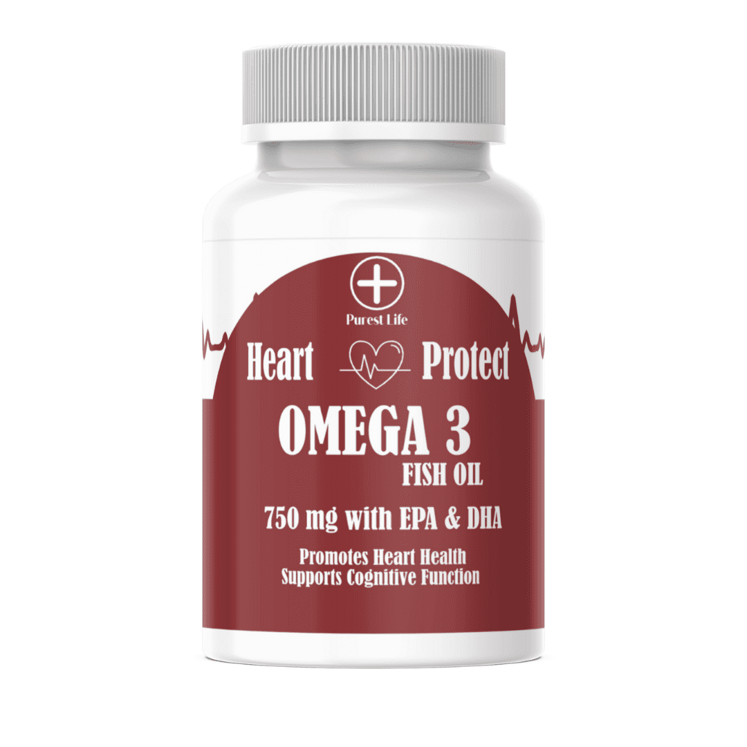 Omega 3 – Purest Life, Aceite de Pescado con EPA y DHA, Suplemento ...