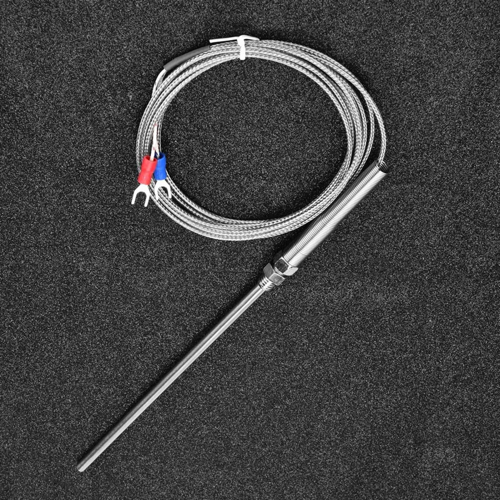 Cable de cable termopar tipo K de 0 a 400 ℃ con sensor de alta ...