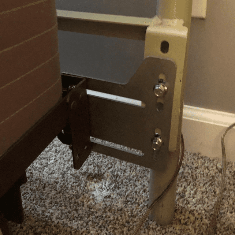 bedCLAW Queen Modification Plate Headboard to Bed Frame Attachment Bracket Set of 2 Walmart