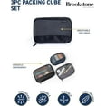 Brookstone Travel 3 Piece Accessories Storage Set - Walmart.com