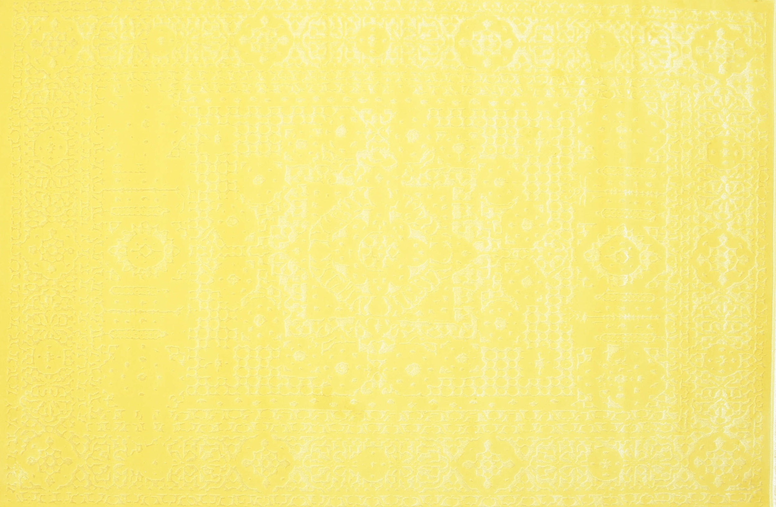 Ahgly Company Indoor Rectangle Contemporary Yellow Abstract Area Rugs ...
