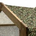 Camouflage Pet House, Squad Uniform Design with Vivid Color Scheme ...