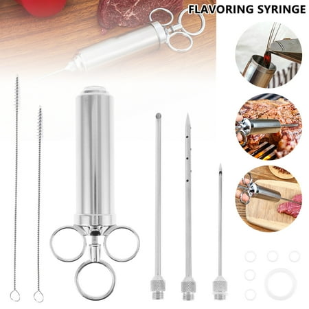 Daruoand Cooking Syringe Roasting Marinated Injector Meat Marinade BBQ ...