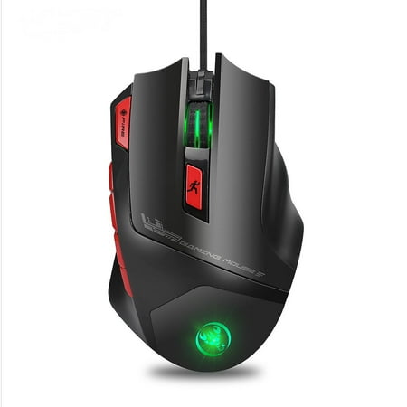 S800 Macro Definition Gaming Mouse, 9 Programmable Buttons, 5 Rgb Light ...