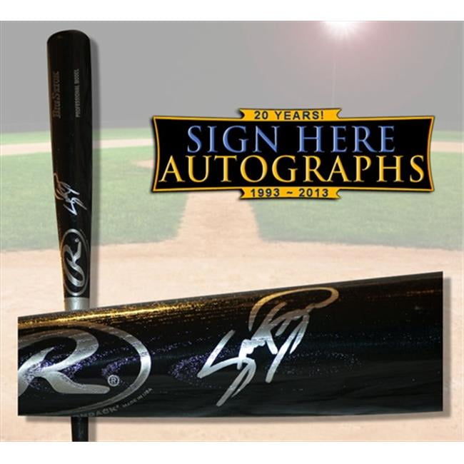 Sign Here Autographs 10108 Sammy Sosa In-Person Autographed Baseball ...