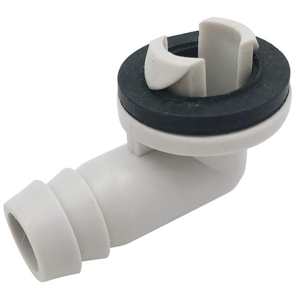 Yannee Plastic Air Conditioner AC Drain Hose Connector Elbow Fitting ...