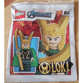 LEGO Superheroes: Loki Minifigure with Scepter and Tesseract and ...