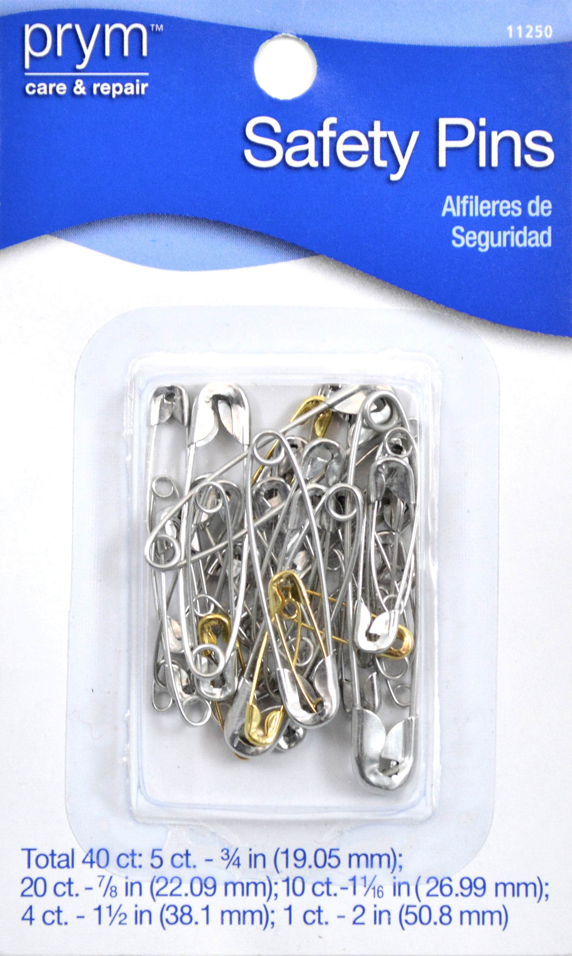 Dritz 40 Asst Safety Pins - Walmart.com