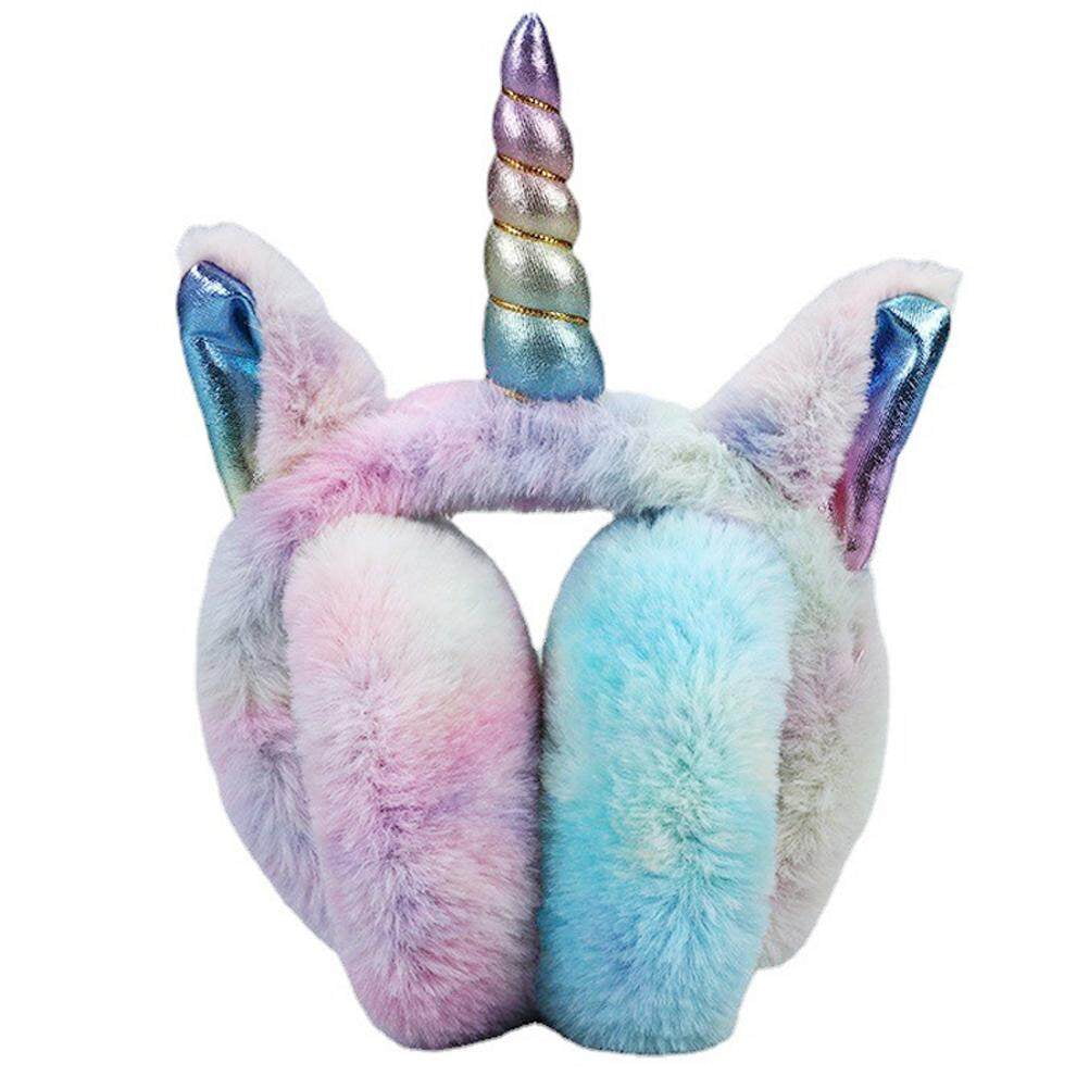 Click here for Estink Rainbow Earmuffs For Women Kids Girls  Fold... prices