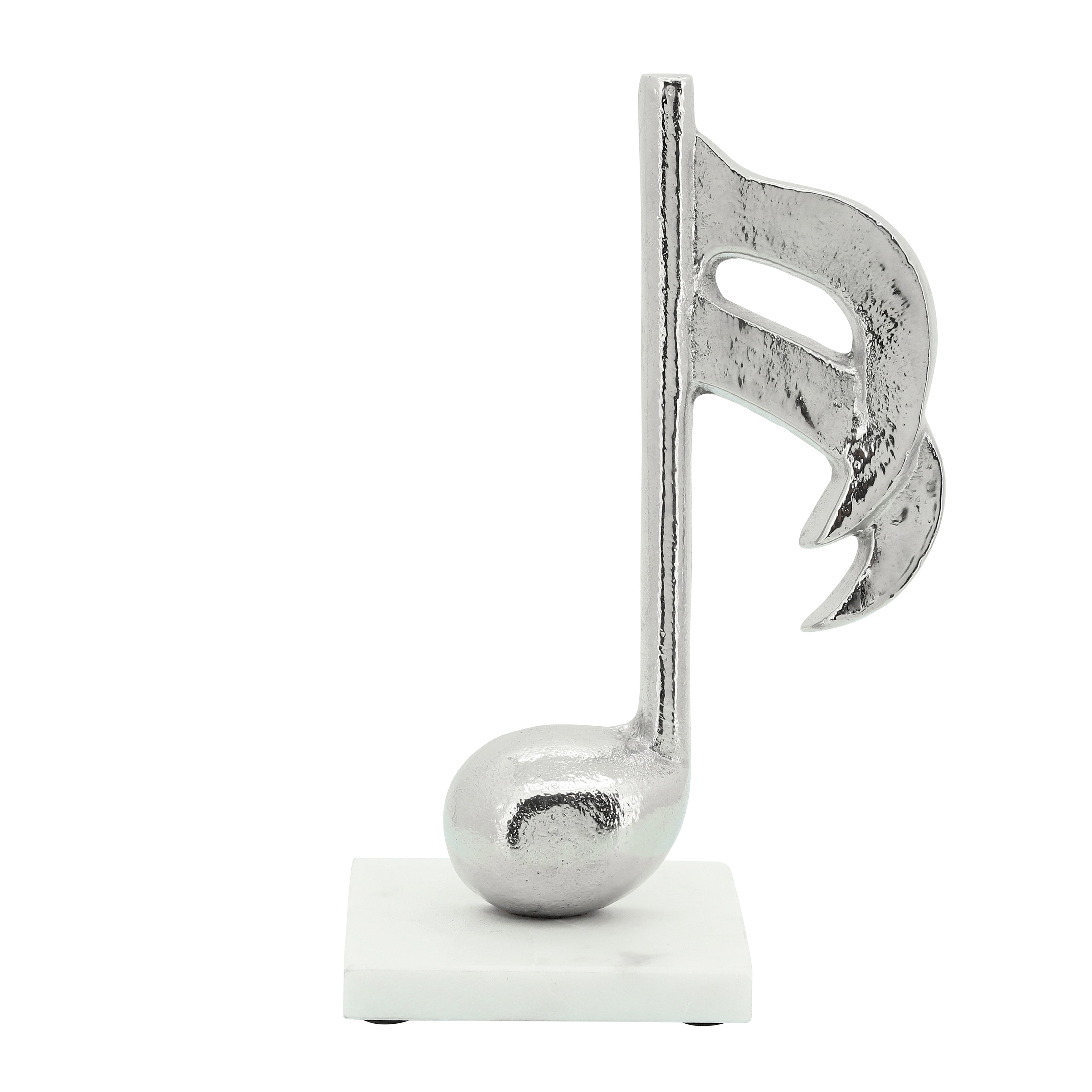 Sagebrook Home Metal 9" Music Note Accent, silver - Walmart.com