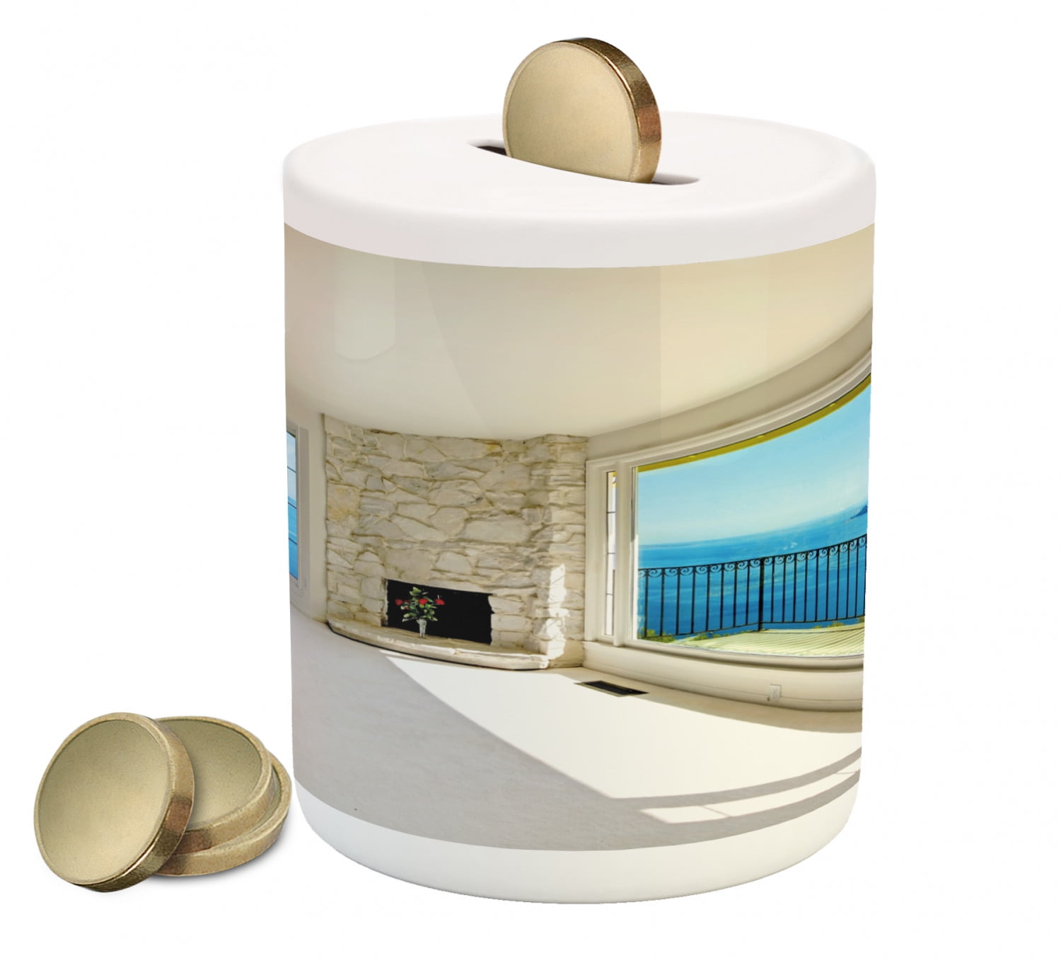 Modern Piggy Bank, Modern Hollywood Star Houses Inspired Design with ...