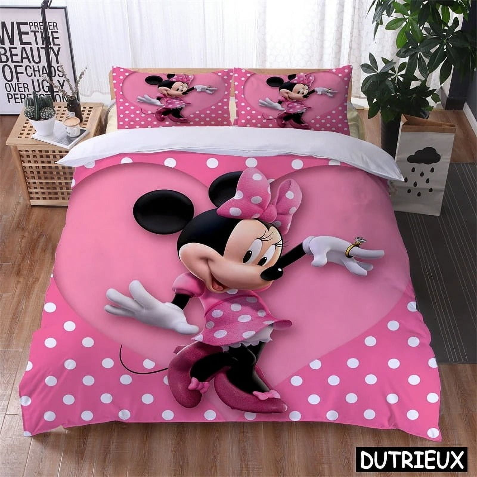 Click here for Yingd Cartoon Bedding Set Mickey Minnie Duvet Cove... prices