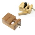 Wood Flat Vise Mini Clamp-on Bench Vise Flat Tongs Woodworking Carving ...