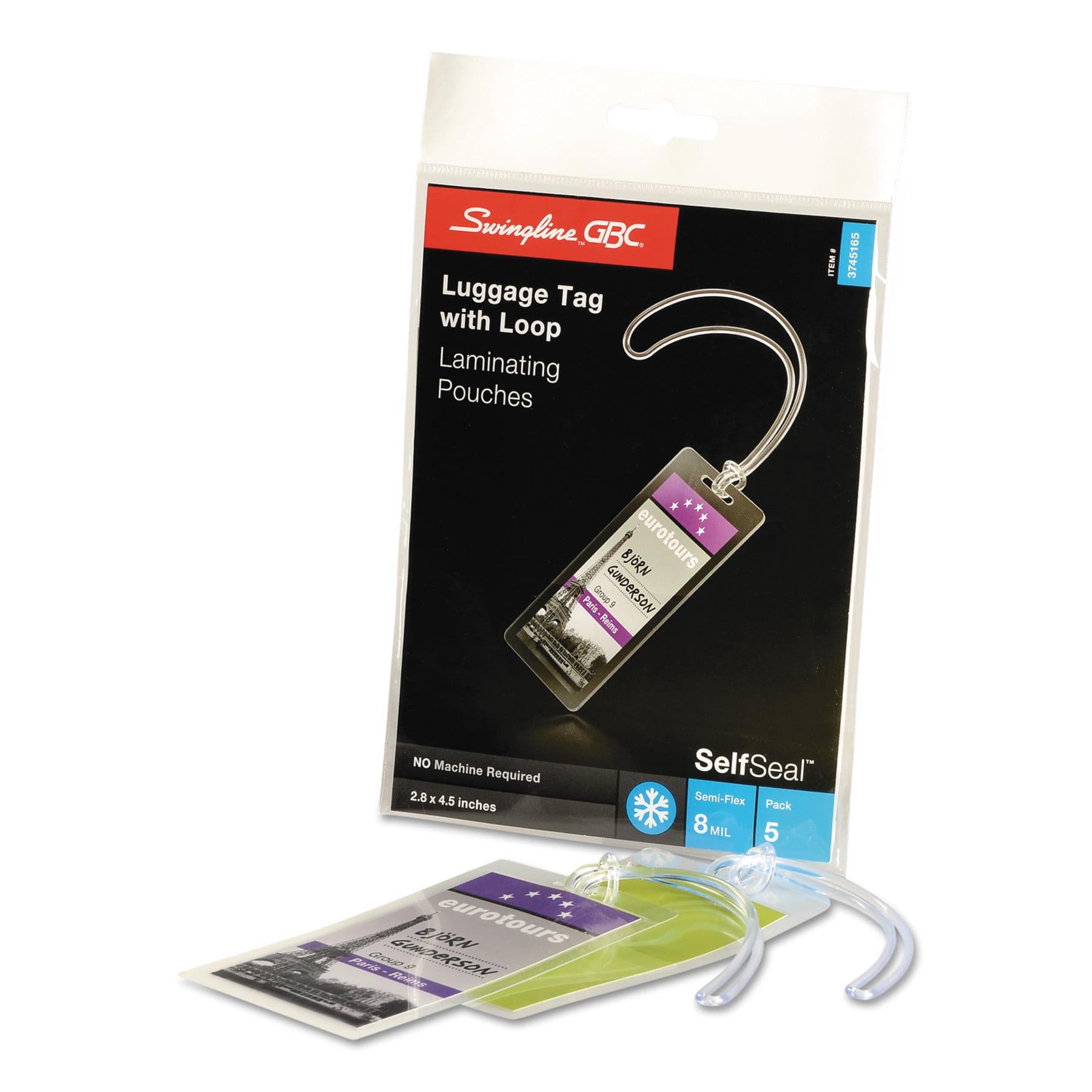 Swingline GBC SWI3745165 SelfSeal Self Adhesive Laminating Pouches swingline-gbc-swi3745165-selfseal-self-adhesive-laminating-pouches