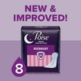 Poise Overnight Incontinence Pads for Women, Ultimate Absorbency, 72 ...