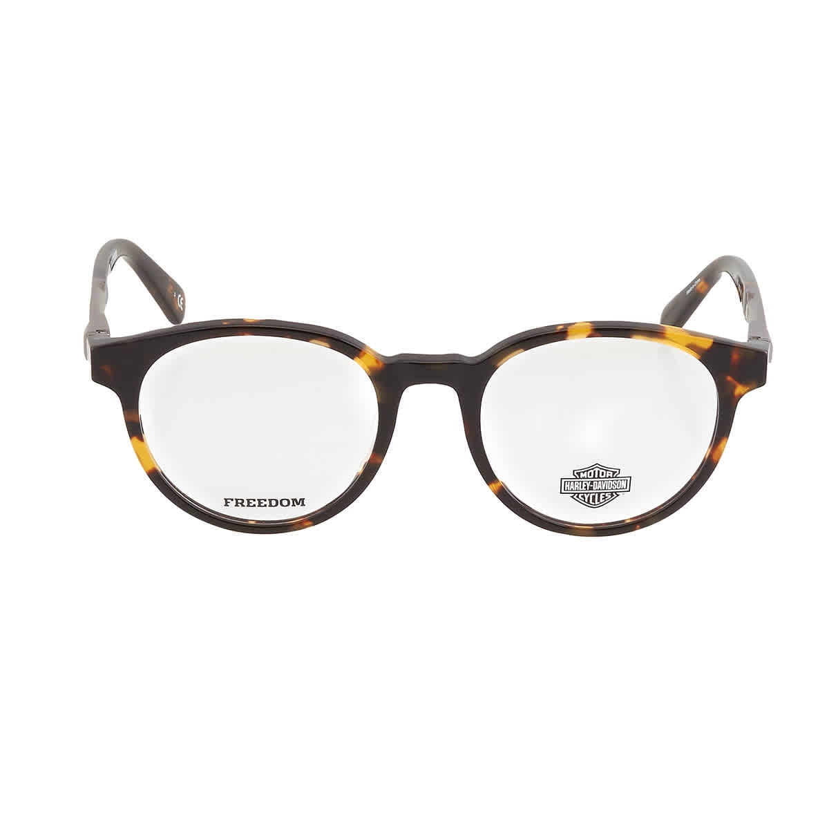 Harley Davidson Demo Round Men's Eyeglasses HD9015 052 51 - Walmart.com
