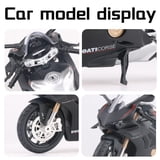 Die Cast Motorcycle Model for Ducati V4, Realistic Motorcycle Model, 1: ...