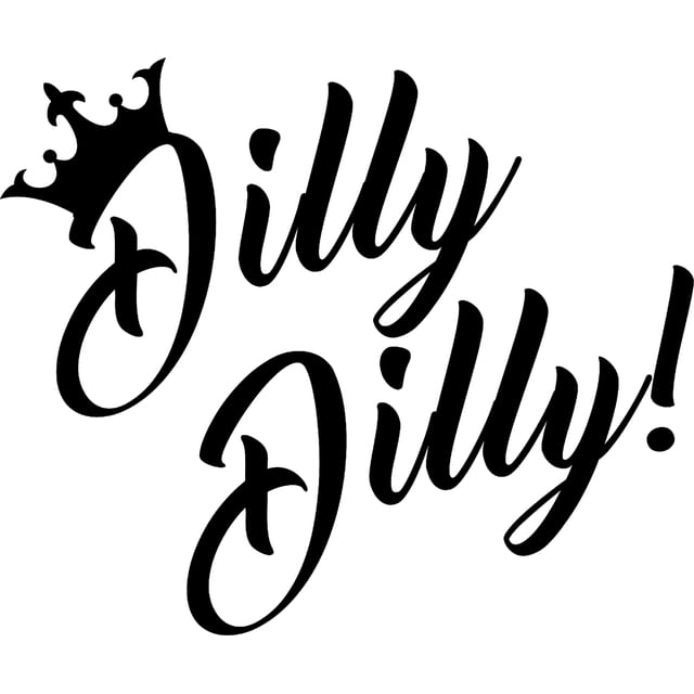 Dilly Dilly Drinking Beer Bar Cheers Party Time Wall Decals for Walls ...