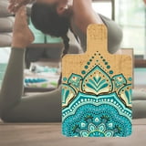 Pilates Reformer Mat Sweat Absorbing Anti Slip Soft 24Inx39in Thick ...