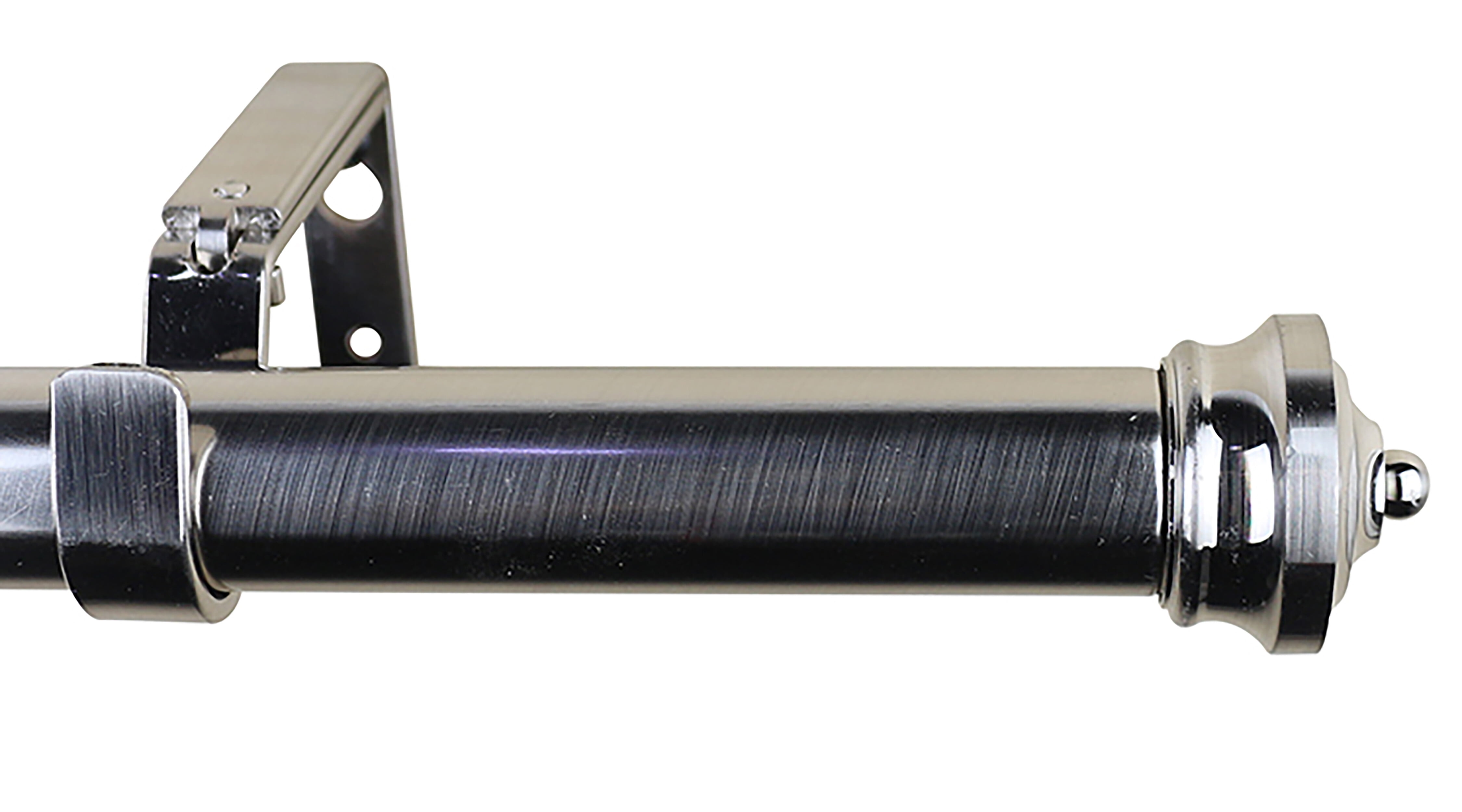 Meriville 1-Inch Diameter Linder Single Window Treatment Curtain Rod ...