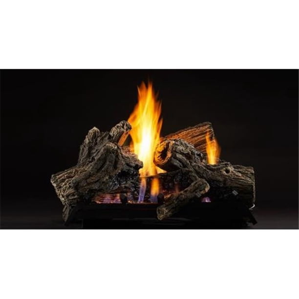 27 in. Mojo Burncrete Refractory Log Set for MJ22 Burner - 8 Piece ...