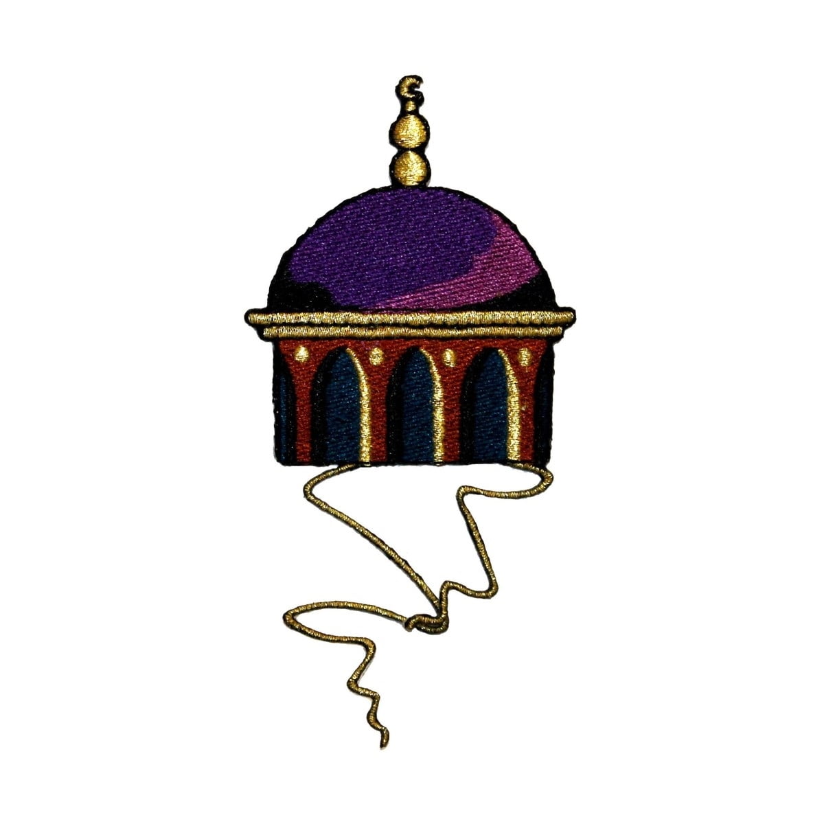 ID 0126 Palace Tower Embroidered Iron On Badge Applique Patch - Walmart.com