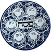 Artistic Antique Passover Seder Plate - Engraved Pomegranate Tree of ...