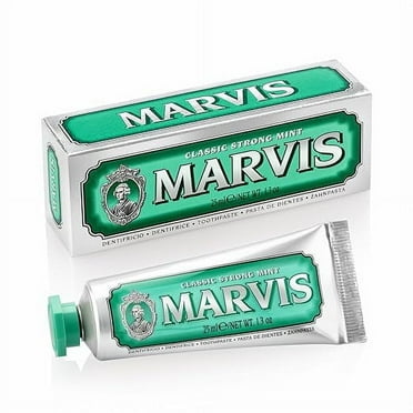 Marvis Luxury Oral Care Whitening Mint Toothpaste, 3.8 Oz for Beautiful ...