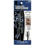 L'Oreal Paris Bambi Oversized Eye Mascara, Intense Black, Washable ...