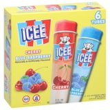 ICEE Cherry Blue Raspberry Tube, 18 oz, 6 Count (Frozen) - Walmart.com