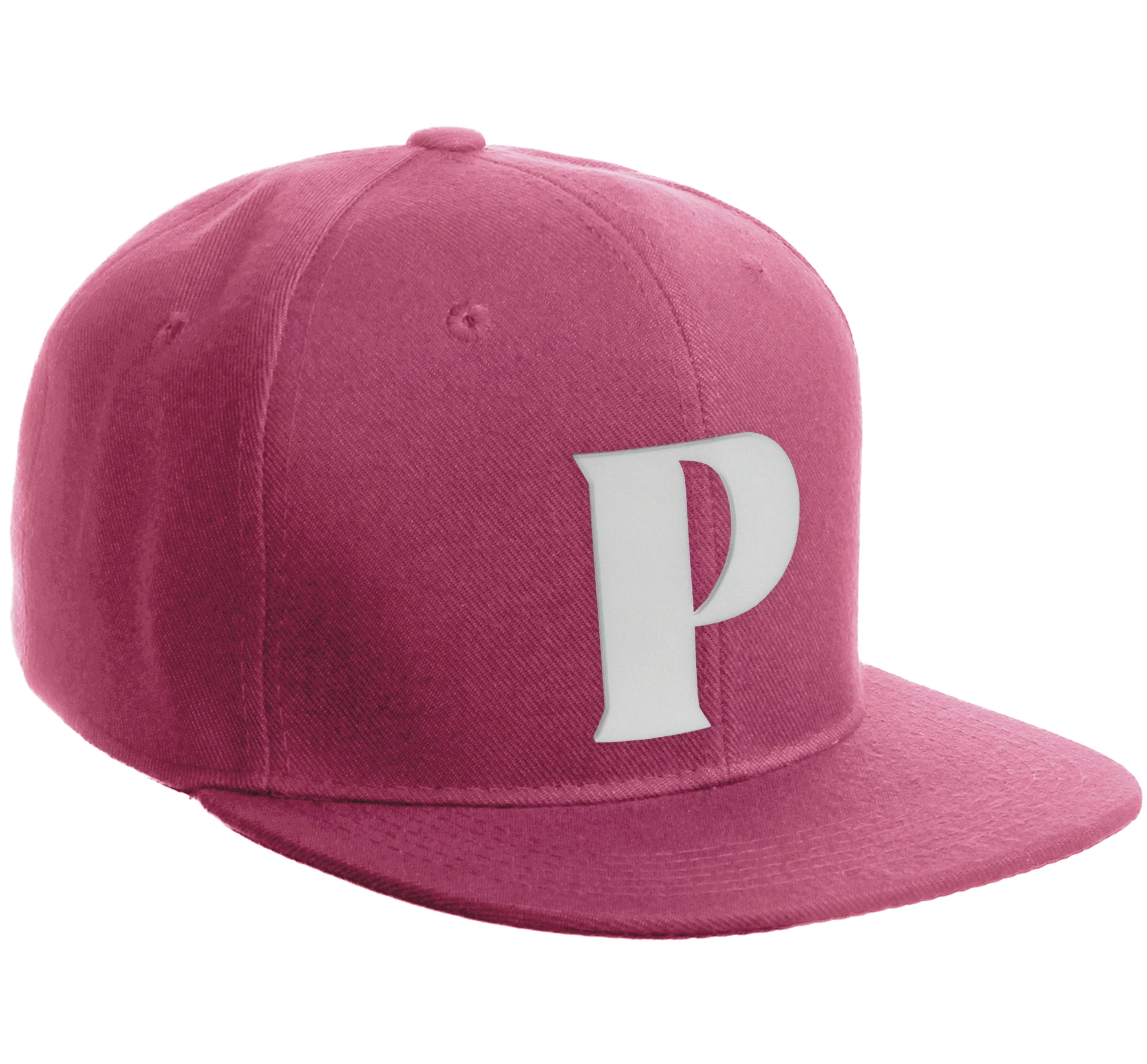 Daxton Classic Snapback Hat 3D Capital Alphabet Letters Flat Bill Visor ...