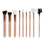 Beaute Galleria Makeup Brush Set, Vegan Cruelty-Free Synthetic Bristles ...