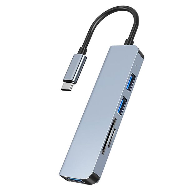 Usb 3.0 Hub Usb Splitter With Card Reader, No Driver Required Plug And ...