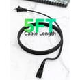 5ft UL AC Power Charger Cord Cable Compatible with Frigidaire EFMIS462 ...