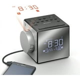 Sony ICF-C1PJ Alarm Clock with AM/FM Radio, Time Projection, Nature ...