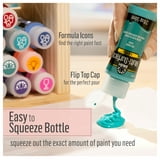 FolkArt Multi-Surface Satin Acrylic Craft Paint Set, 12 Colors, 2oz ...