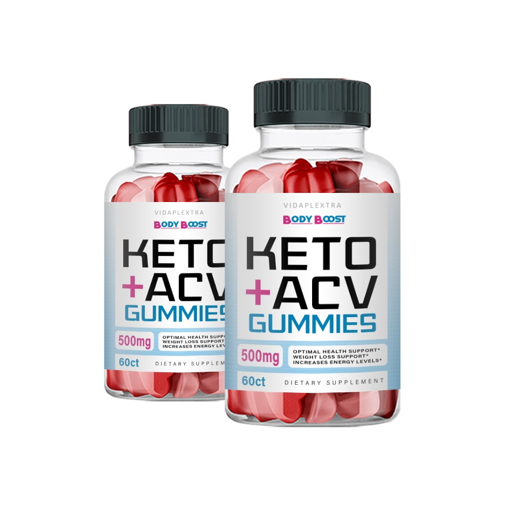 (2 Pack) Body Boost - Body Boost Keto Gummies - Walmart.com