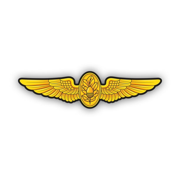 Flight Surgeon Badge Wings Sticker Decal - Self Adhesive Vinyl ...