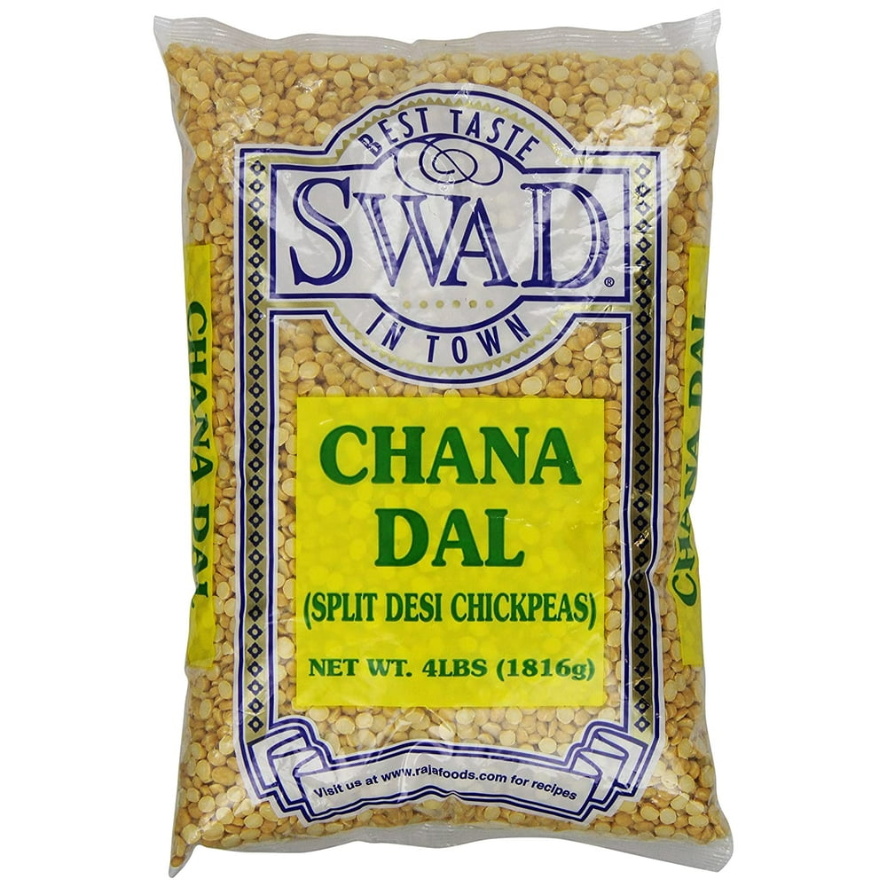 Swad Chana Dal (Split Desi Chickpeas), 4-Pounds - Walmart.com - Walmart.com