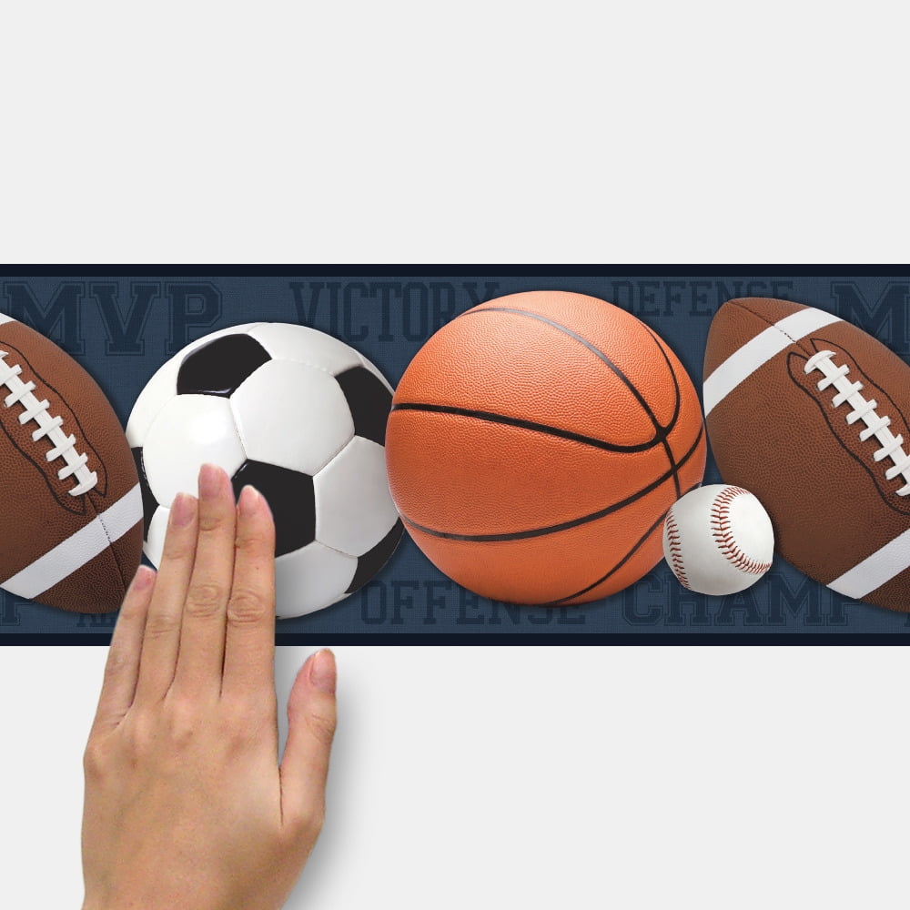 All Sports Wallpaper Border