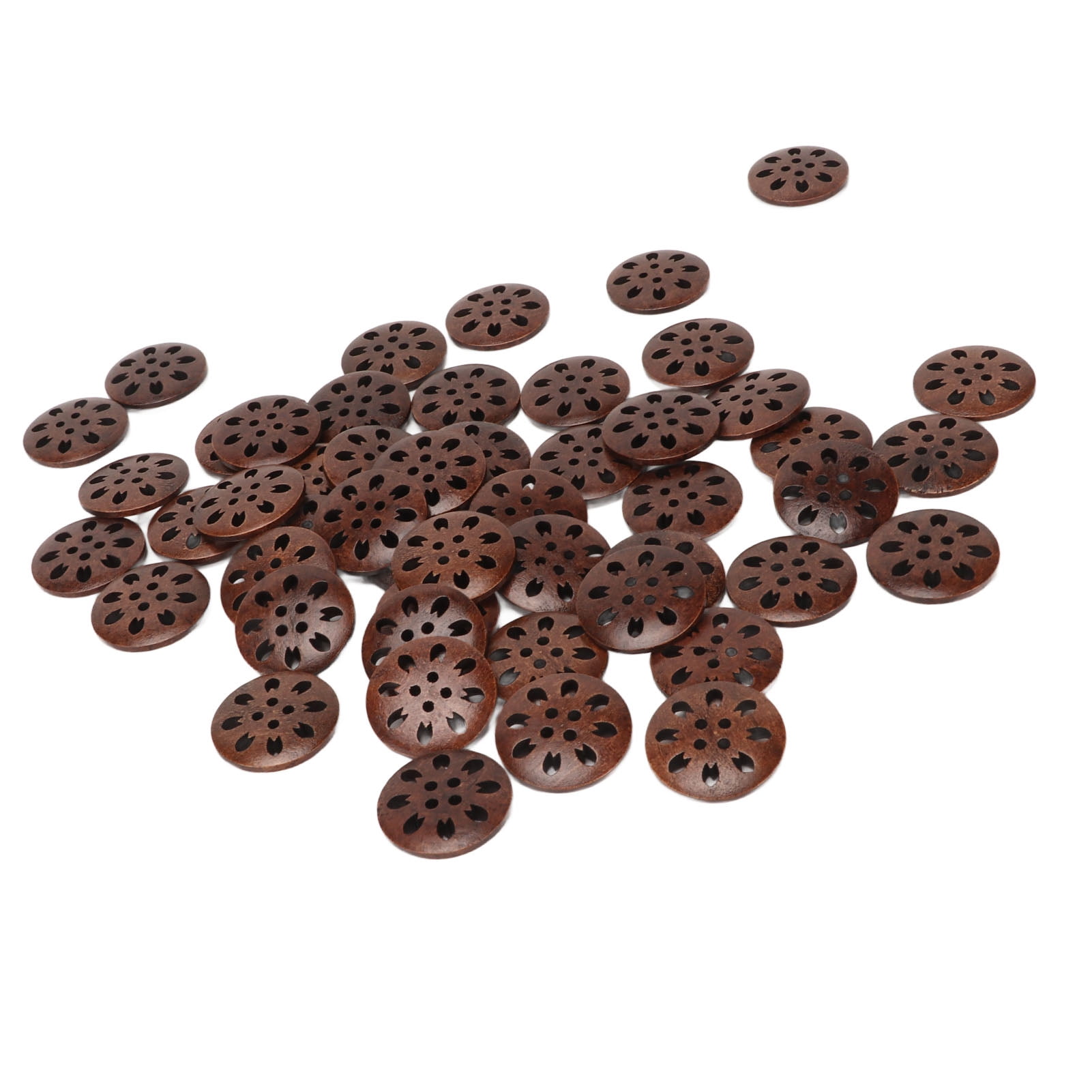 Click here for Sunwow Craft Button 50 Pcs Wooden Buttons Wooden B... prices